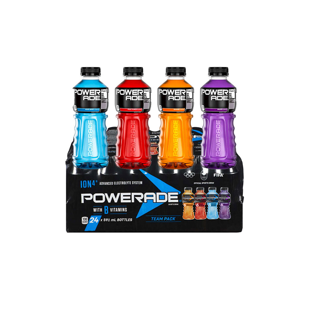 POWERADE 591ML x 24 MIX PACK – Aida Distribution